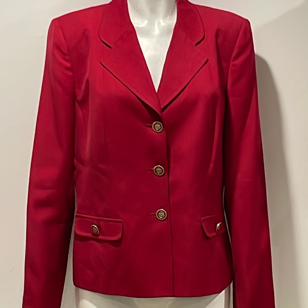 Beautiful Red Blazer Created Exclusively For Mary Kay - Gem